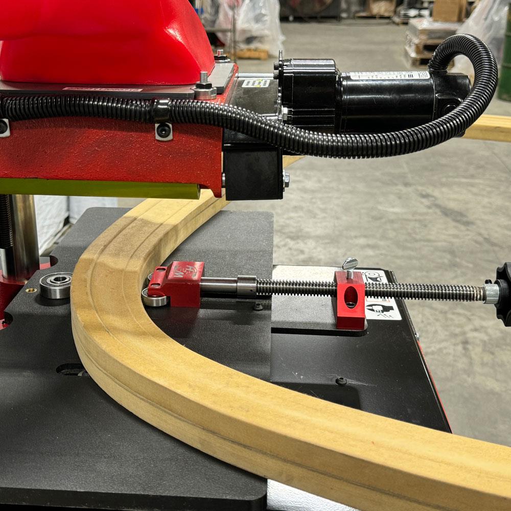 Curved Molding on a Molder | Arc & Elliptical Guide
